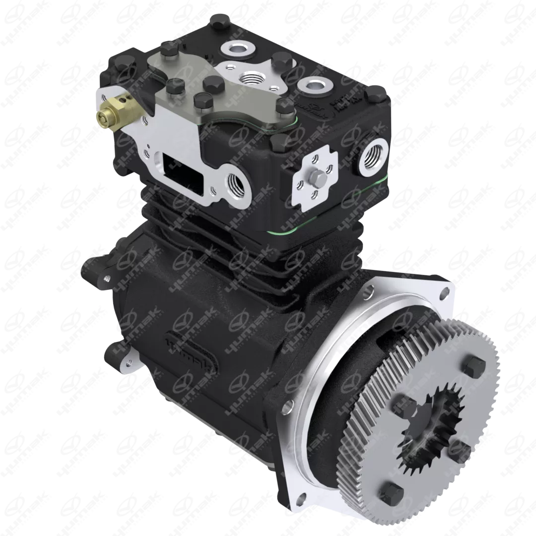 Twin Cylinder Compressor | Yumak Air Brake Systems